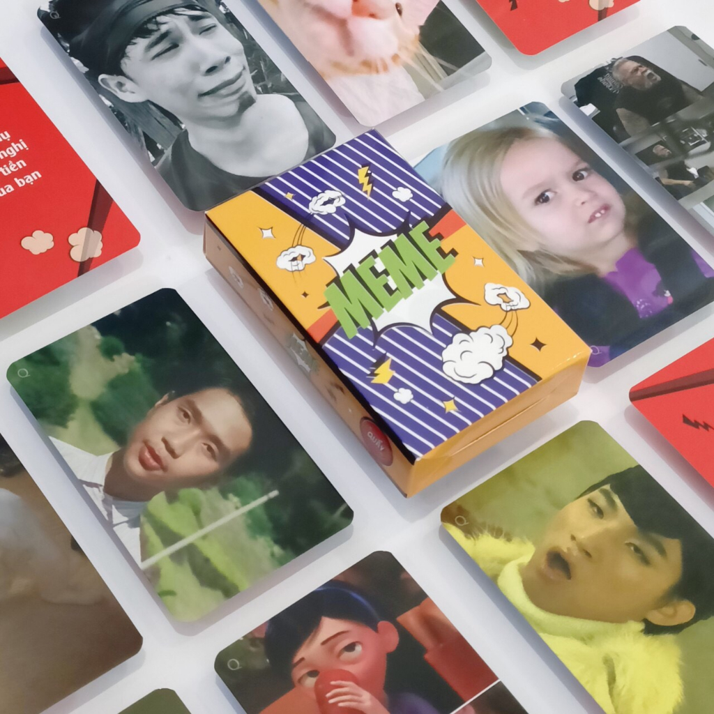 Roll Up 100-card MEME deck - Hey friend, fun boardgame deck to play ...