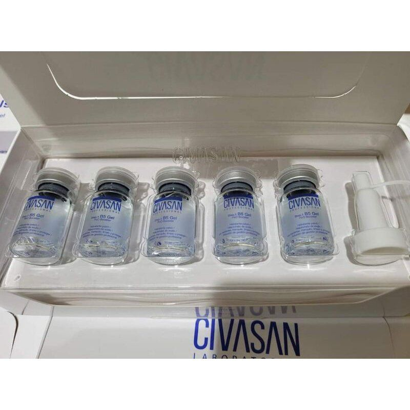 Civasan B5 Gel H20 Booster Moisturizing And Restorative Serum (Box of 5 ...