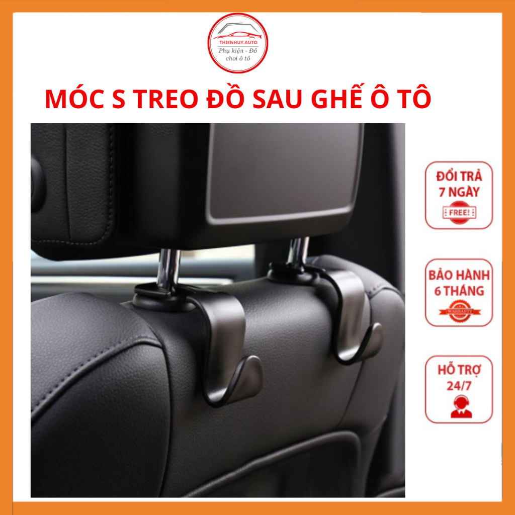 Multifunctional S-shaped Hanger Mounted on the Back of Car Seats ...