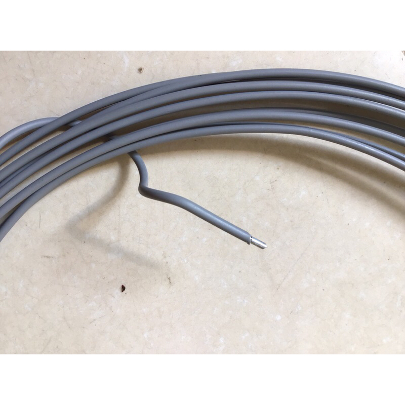 10 meters of 4mm gray stainless steel wire - multi-purpose plastic ...