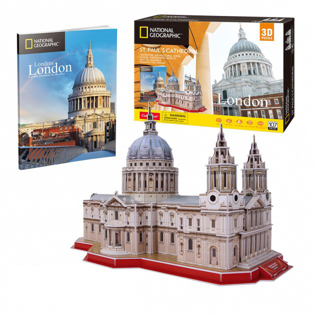 3d paper model - Holy Paul Cathedral DS0991h - National Geographic ...