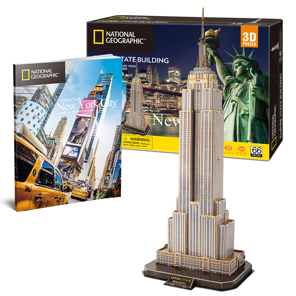 3d paper model - Empire State Tower DS0977h - National Geographic ...