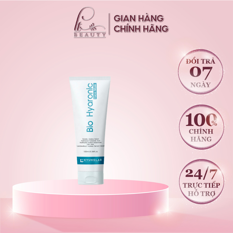 Kyung Lab bio hyaluronic face mask vitamin B9 moisturizes, soothes skin ...