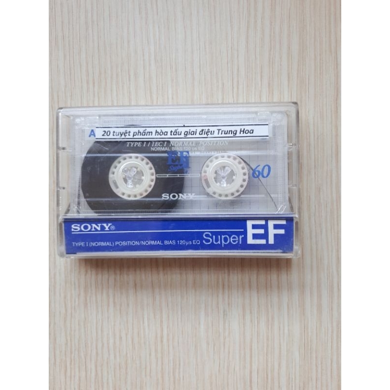 Sony EF60 -20 cassette Tape Masterpieces Collect Chinese Melody ...