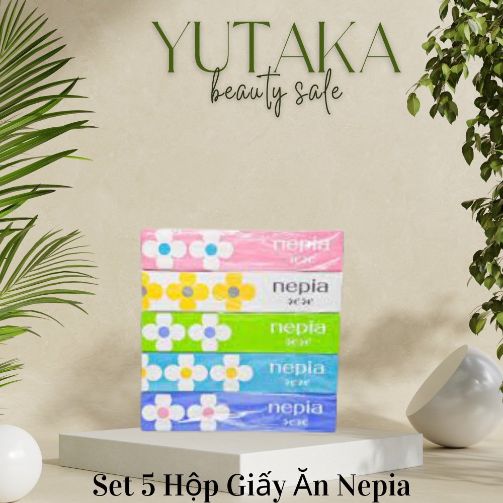 Genuine Set of 5 Nepia Tissue Boxes Made in Japan | Shopee Philippines