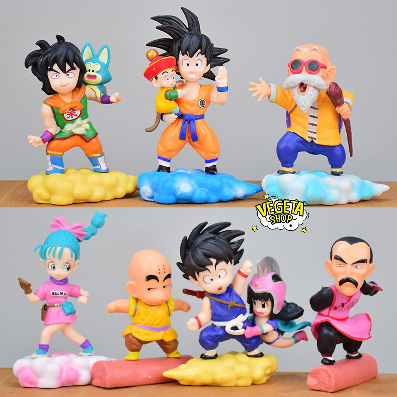 Dragon Ball Model Goku Gohan Model Riding Cloud Bulma Chi Chi Yamcha Kame Puar Tao Pai Pai
