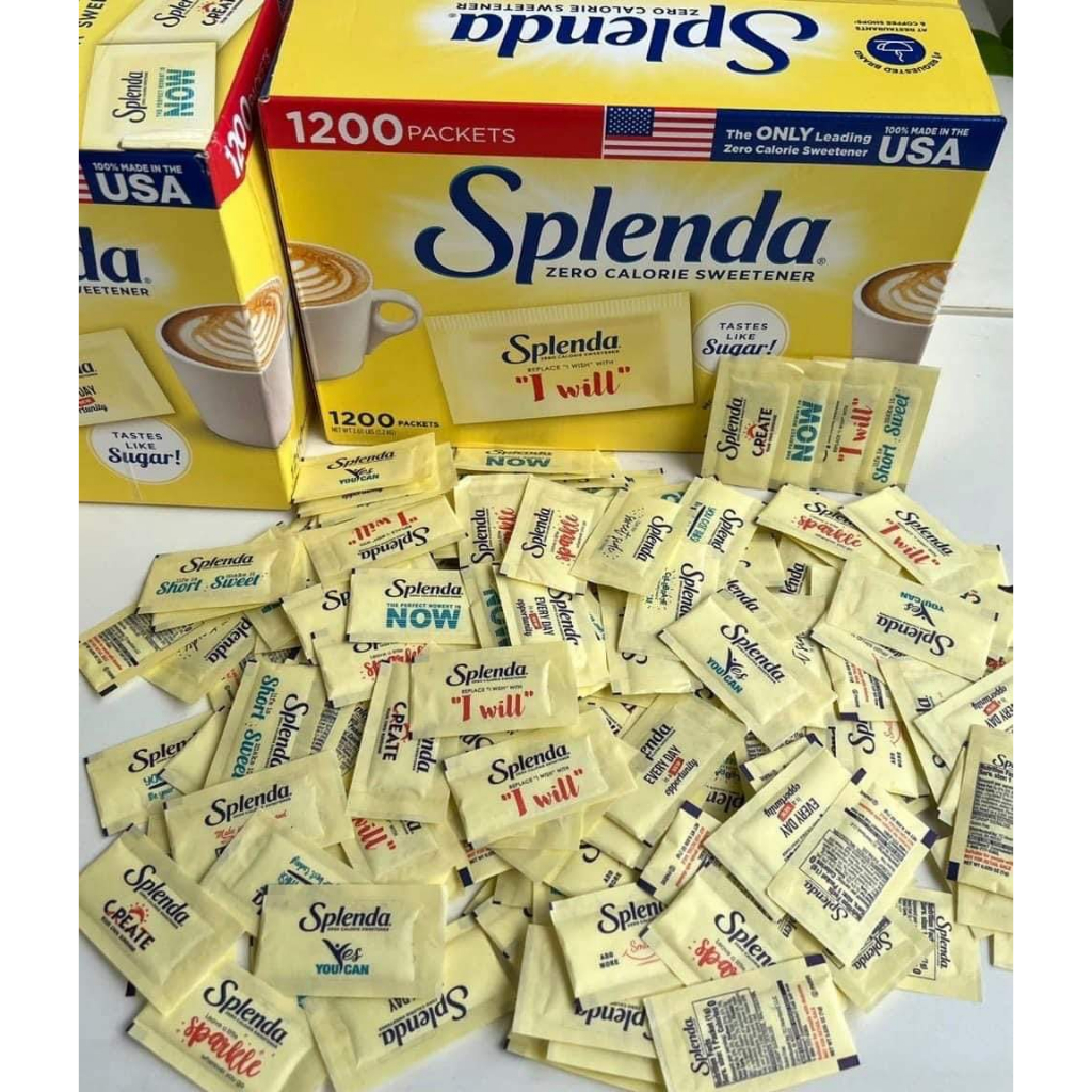 100 packets of American Splenda diet sugar 0 calories (date March 2027 ...