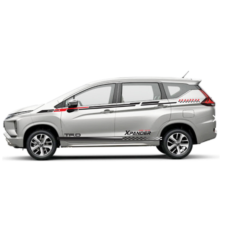 Mitsubishi Xpander Car Side Sticker, Team Oto Decal, Comes with TRD ...