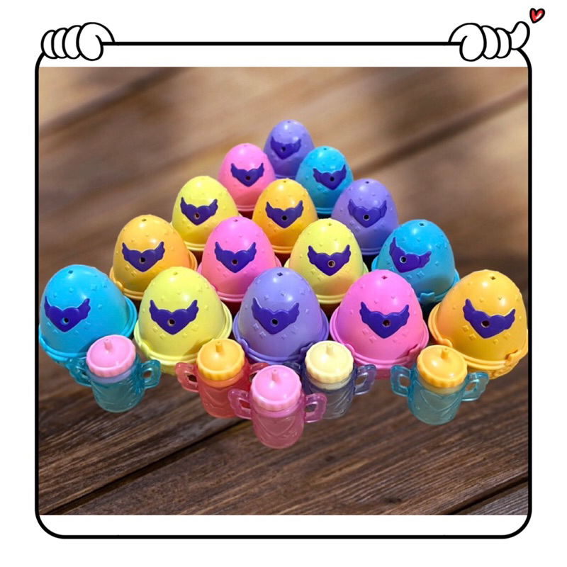 Set of 5 new model Hatchimals Alive Water Hatch eggs for animal ...