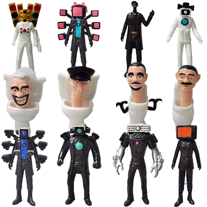 Skibidi Toilet, TV Man, Speaker Man, Camera Man generation 3 character ...