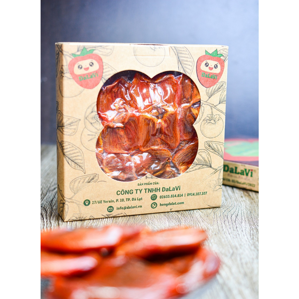 Dried persimmon pieces - DaLaVi - Da Lat specialty | Shopee Philippines