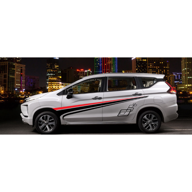 Mitsubishi Xpander,Team Decal Oto Car Side Stamp, Free Signature Stamp ...