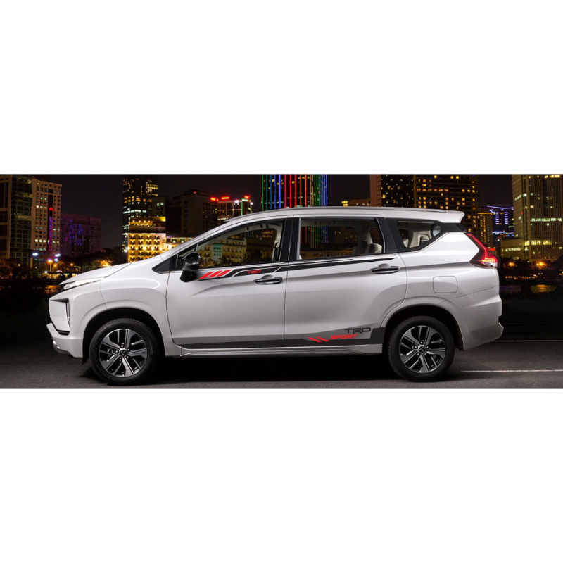 Mitsubishi Xpander Car Side Sticker, Team Oto Decal, Comes with TRD ...