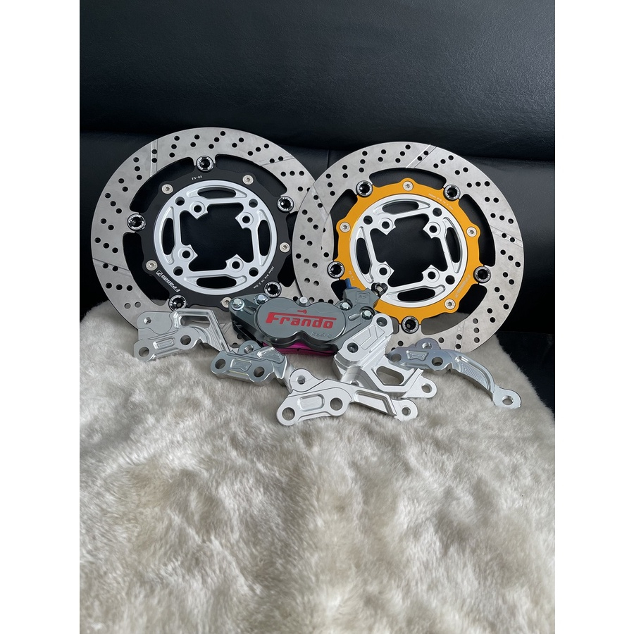 Combo Pig Frando 4Pis + 4-Hole Frando Disc Size 260mm With CNC Plat ...