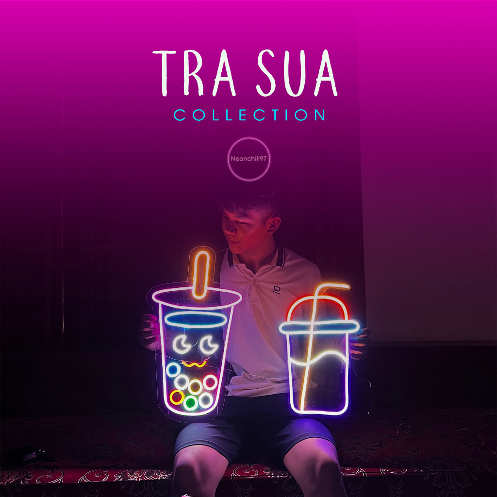|Neon MILK TEA collection| Custom led neon lights for milk tea shop ...