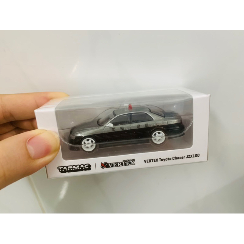 Vehicle Model Tarmac Works Global64 Vertex Toyota Chaser JZX100 Police ...