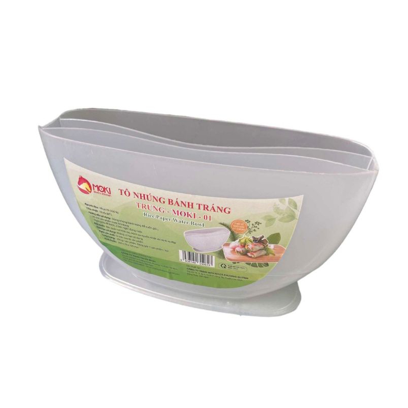 Convenient 3-compartment Rice Paper Storage and Dipping Tray | Shopee ...