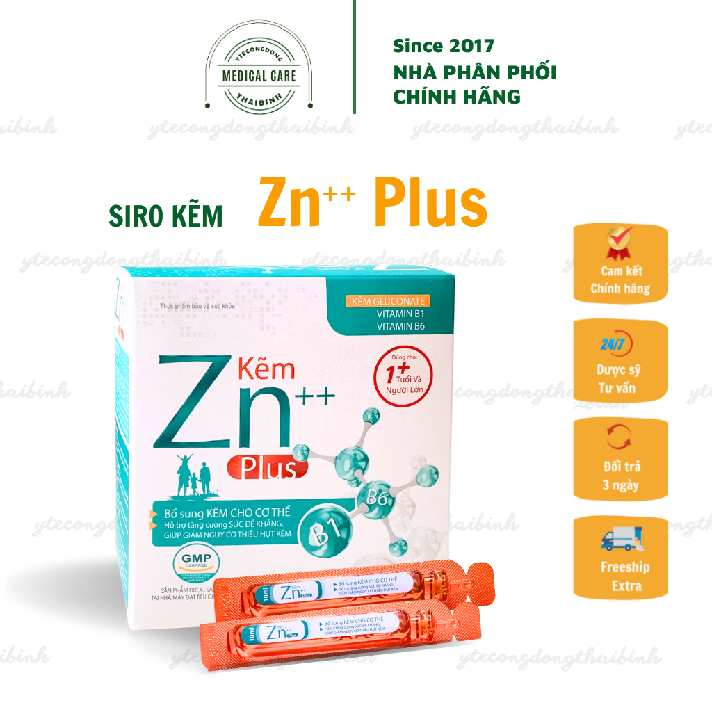 Zn Plus zinc syrup increases resistance and supports good appetite in ...
