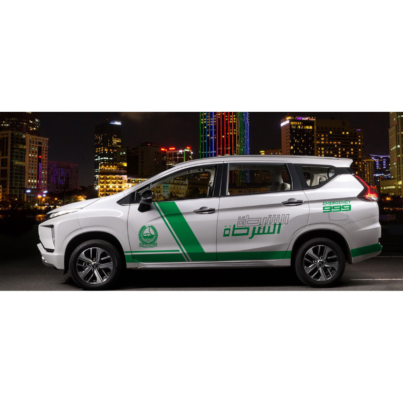 Mitsubishi Xpander Car Side Sticker, Team Decal Oto, Comes with DUBAI ...
