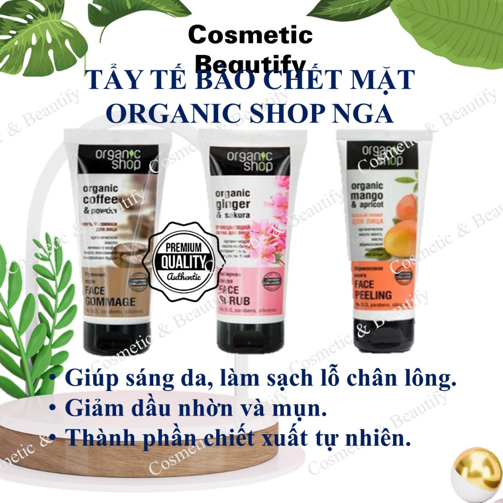 Organic Russian Facial Scrub (75ml) | Shopee Philippines