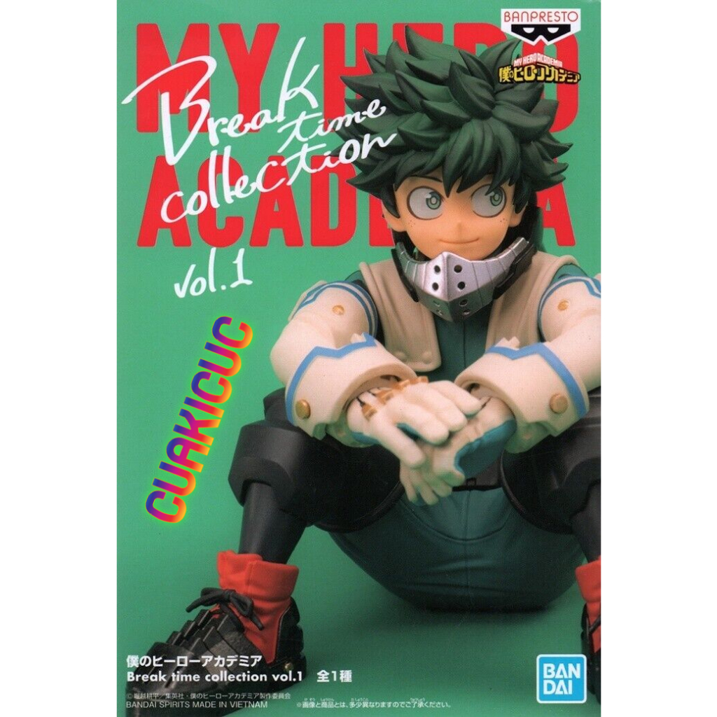 [GENUINE BANDAI] Midoriya Izuku Figure - Display Toy - Deku Break Time ...