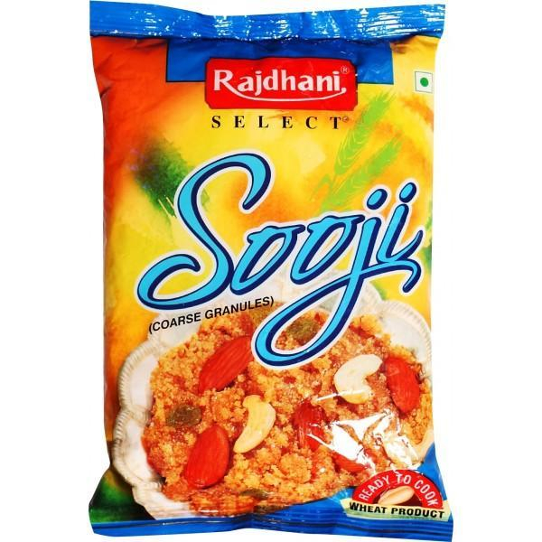 Sooji - Rava - Semolina - Rajdhani Sooji/Rava Powder (Semolina) (500g ...