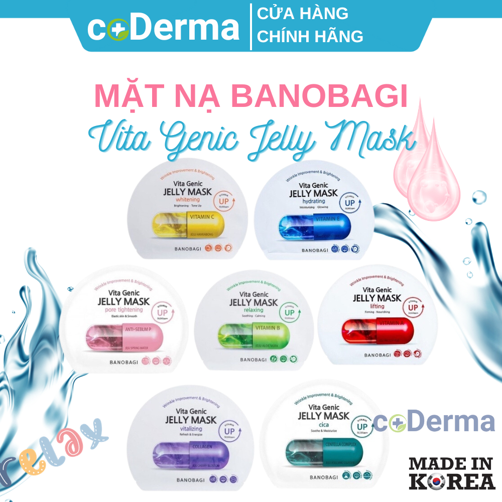 Banobagi Vita Genic Jelly Mask 30g | Shopee Philippines