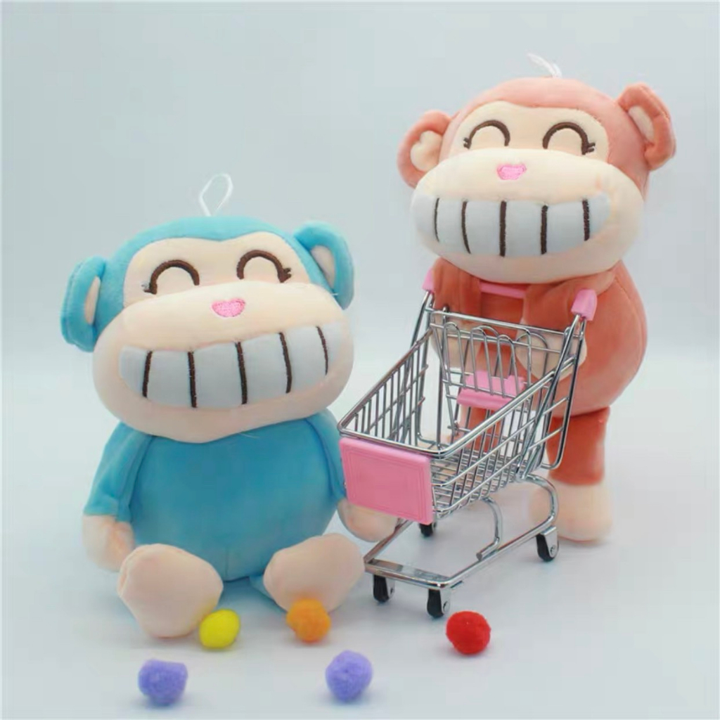 Among us miniso teddy bear and cute smiley face monkey | Shopee Philippines