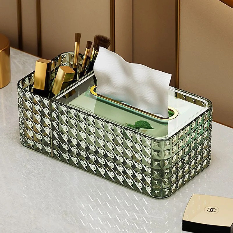 Diamond Tissue Box with Tray | Shopee Philippines