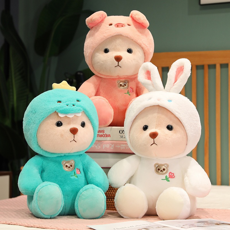 Cute Creative Transformation Stuffed Teddy Bear - Lena Teddy Bear ...