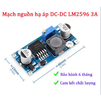 Lm2596 Low Voltage Circuit, DC-DC Buck voltage regulator voltage DC 3V3, 5V, 9V, 12V LM2596S ADJ ...