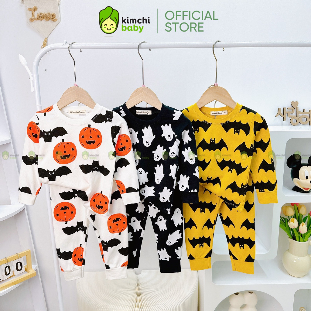 Kimchibaby Baby Girl and Boy Clothes Set 4C Cotton Fabric with ...