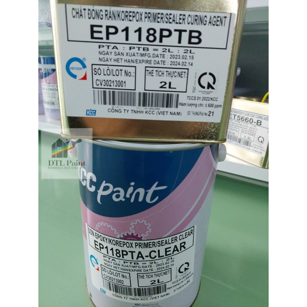 EP118 Set 4L - Epoxy Primer. Surface intrusion primer creates ...