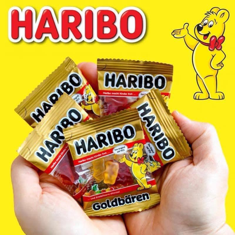 Haribo Gold Bears Gummy Candy 20 Packs Inside - Halloween Confectionery ...