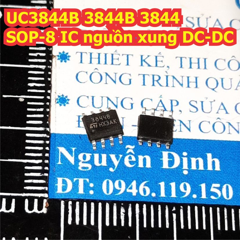 10pcs UC3844B UC3844A UC3844 3844B 3844A SOP-8 DC-DC pulse source IC ...