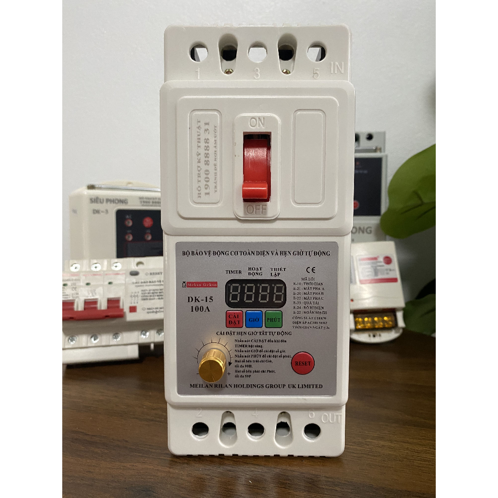 Aptomat DK15 40A-100A 380V Phase Loss, Short Circuit Protection, Detection Current, Anti ...