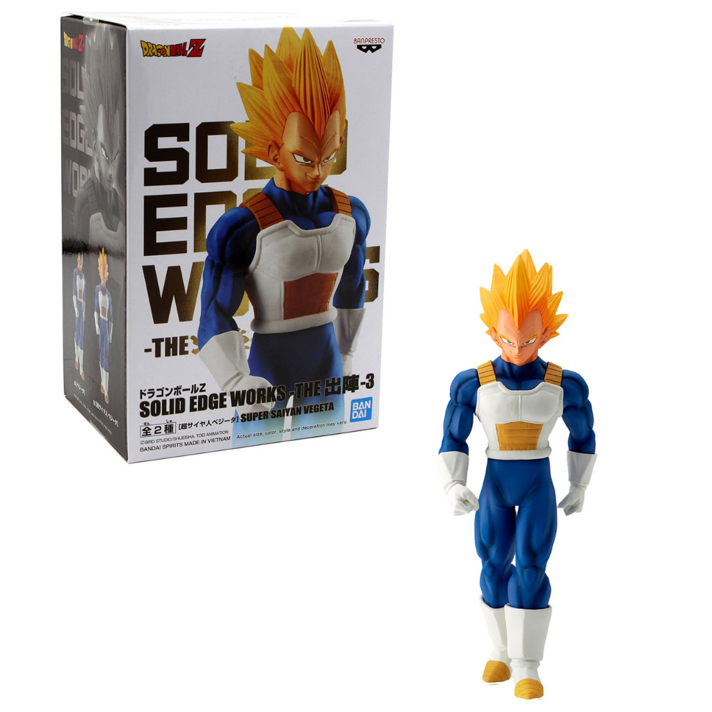 Dragon Ball Z Solid Edge Works Vol.3 Super Saiyan Vegeta Banpresto ...