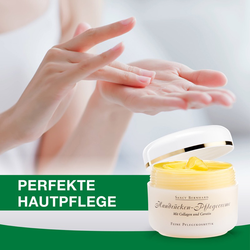 Sanct Bernhard collagen and carotin hand cream - 125ml - German ...