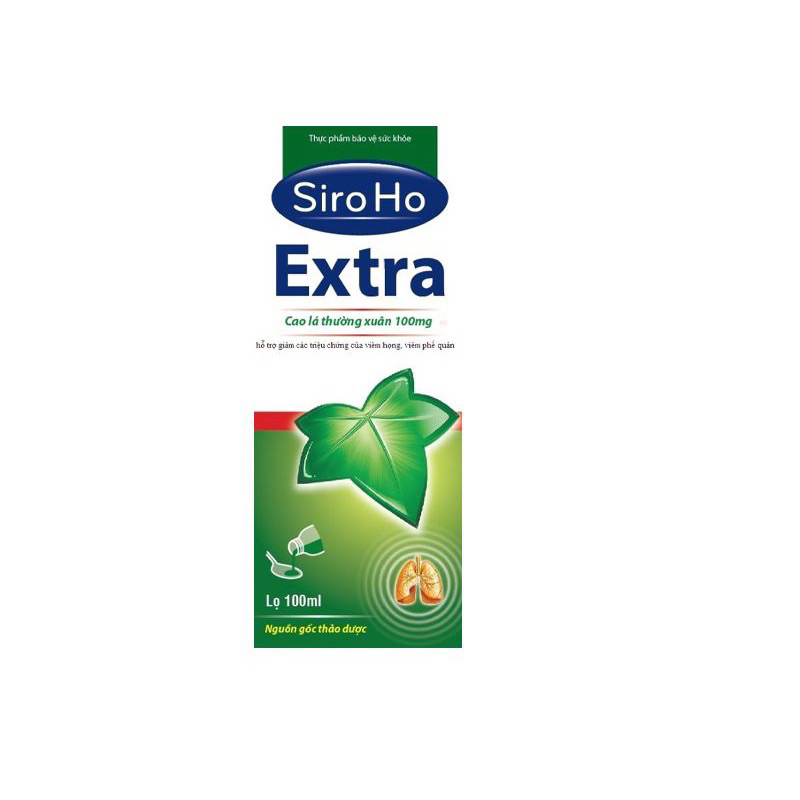Extra cough syrup - Supports relief of sore throat and prolonged cough ...