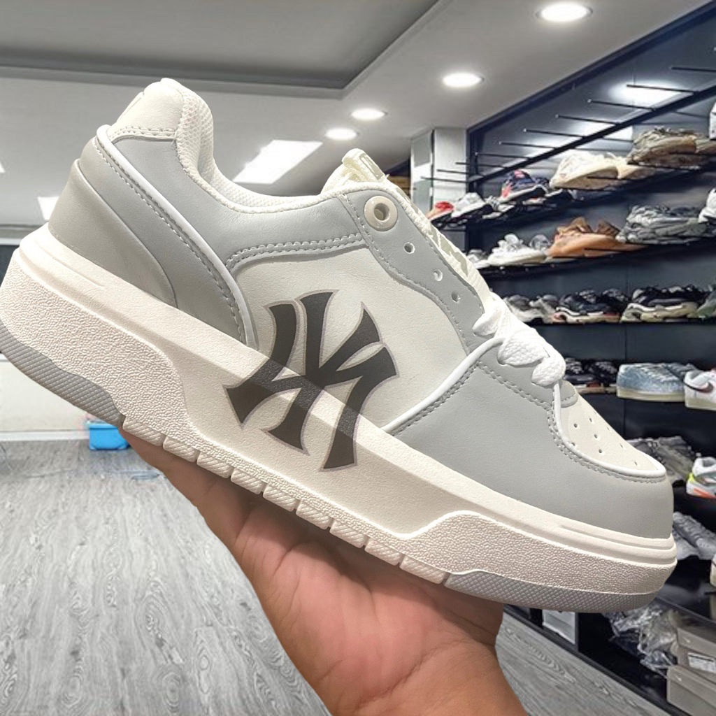 Mlb Chunky Liner New York Yankees White Black Gray Sneakers, White ...