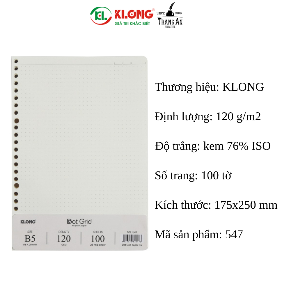 Dot Grid B5 Cuff Booklet 100 Sheets 120 /76; MS: 547 | Shopee Philippines