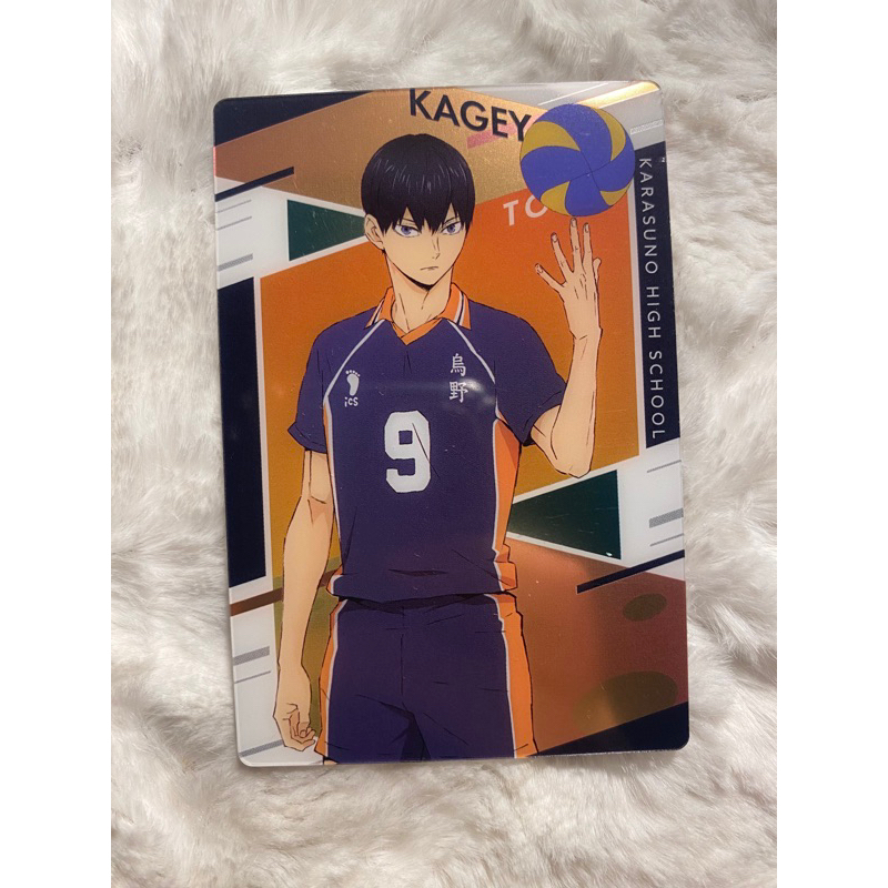 Card metal Kageyama in Haikyuu | Shopee Philippines