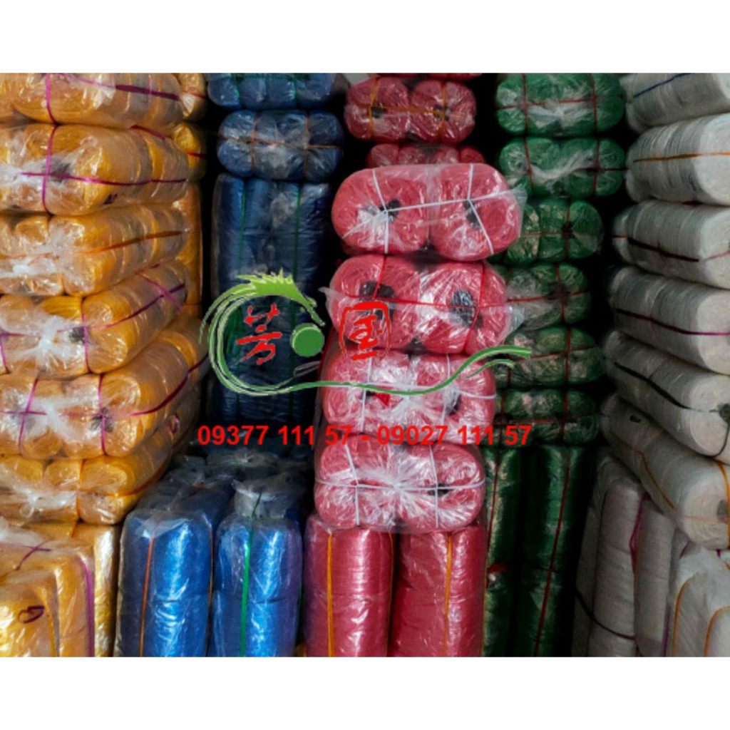 Colored PP spring roll nylon rope, soft and spongy rope, beautiful ...