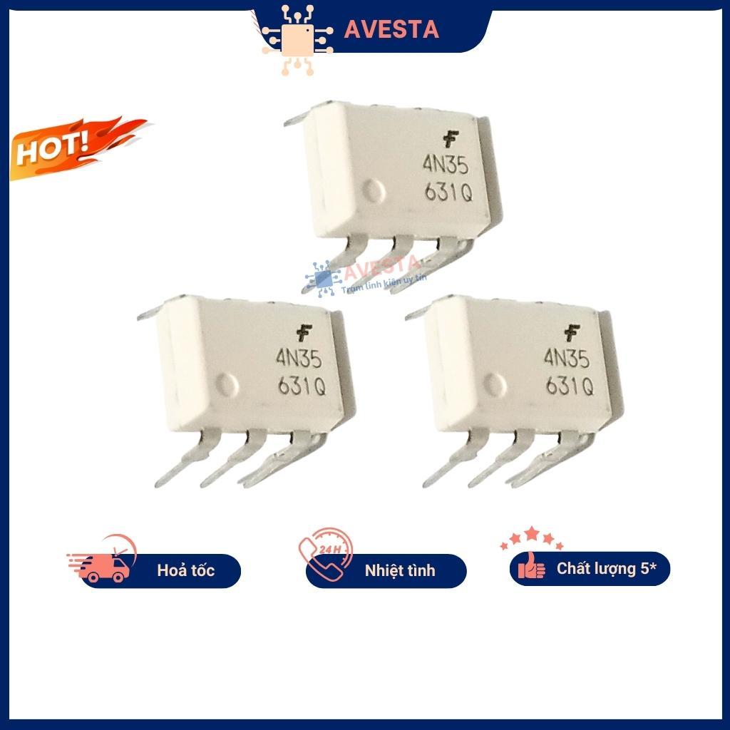 Genuine Fairchild Avesta 4N35 DIP-6 optical Ic | Shopee Philippines