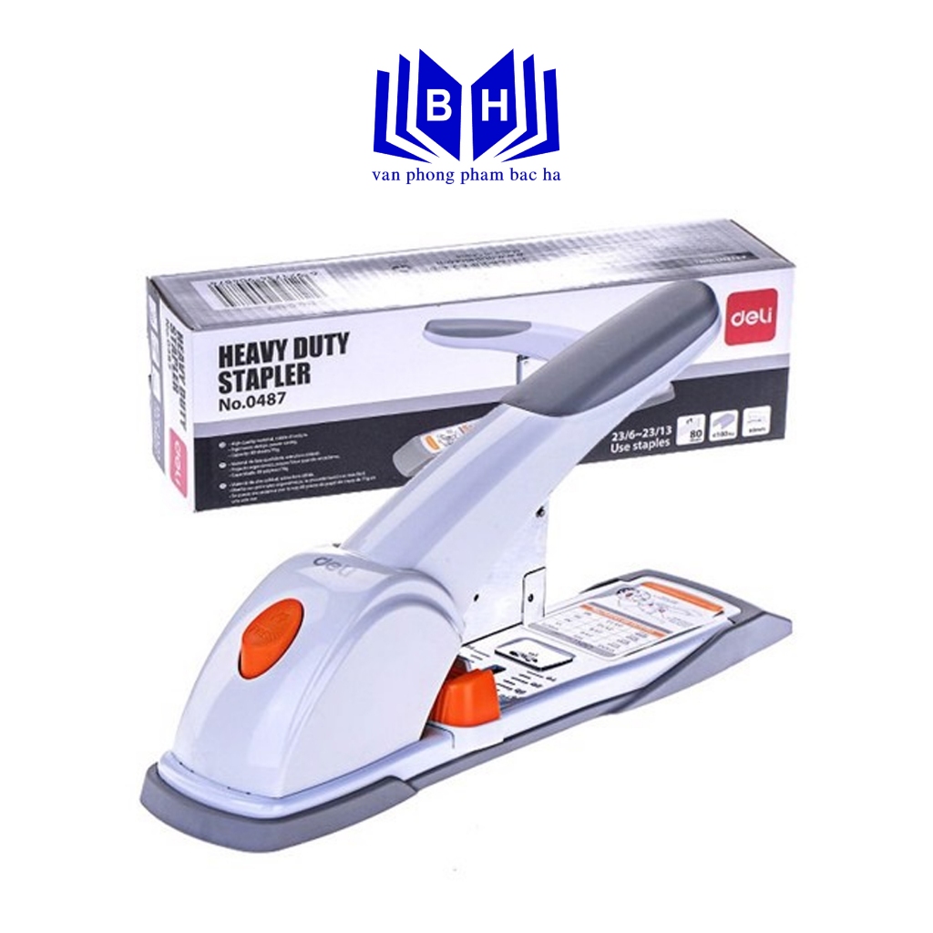 Medium-sized Stapler / Stapler Can Stamp 80 Sheets Deli E0487 (0487 ...