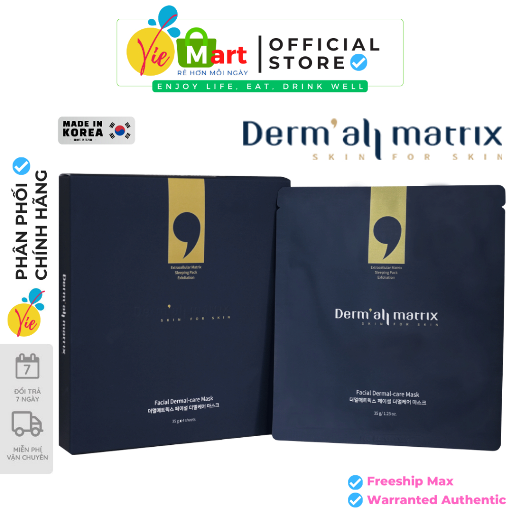 Derm All Matrix Mask - Matrix whitening, lifting, Immediately Hydrating ...