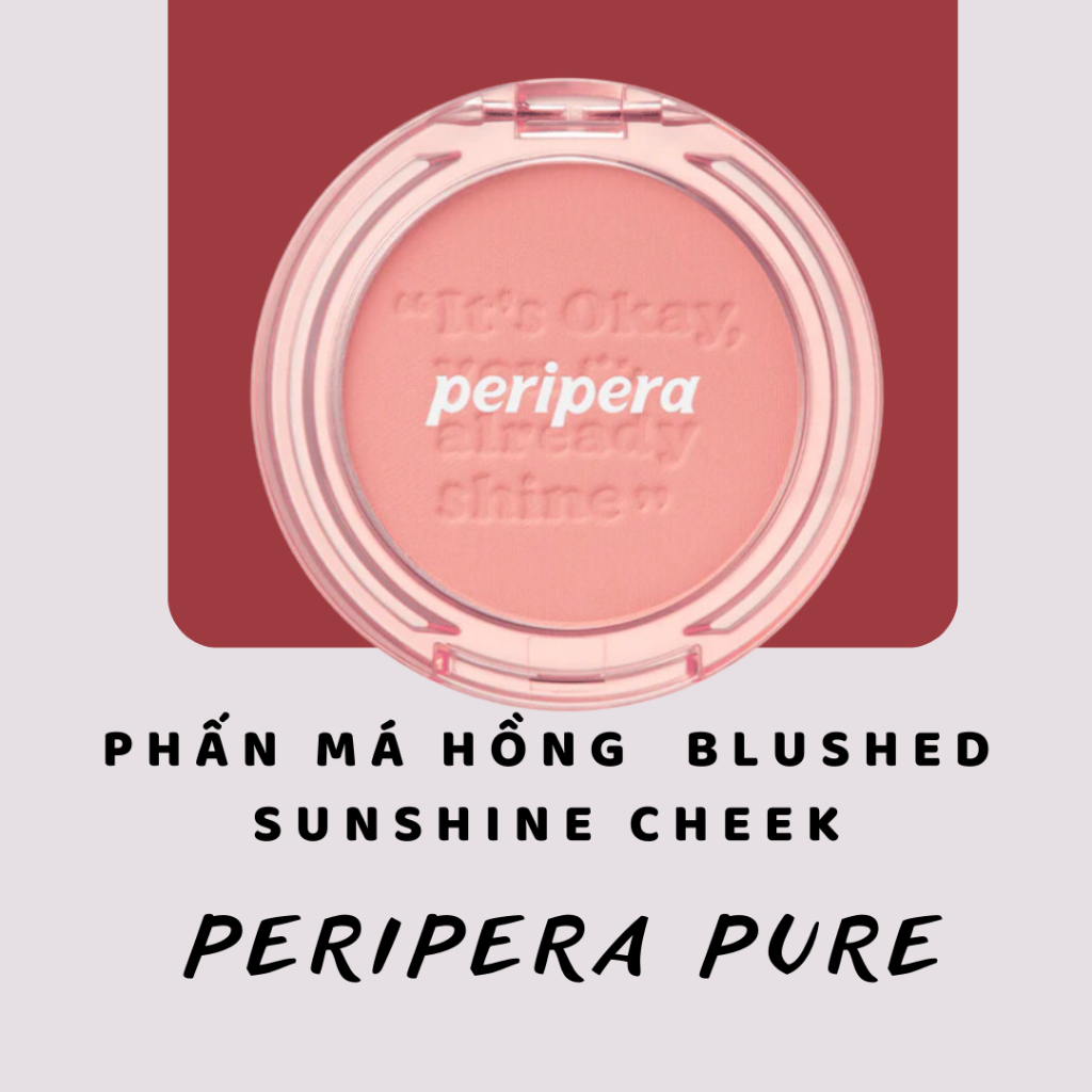 Peripera Pure Blushed Sunshine Cheek Blush | Shopee Philippines