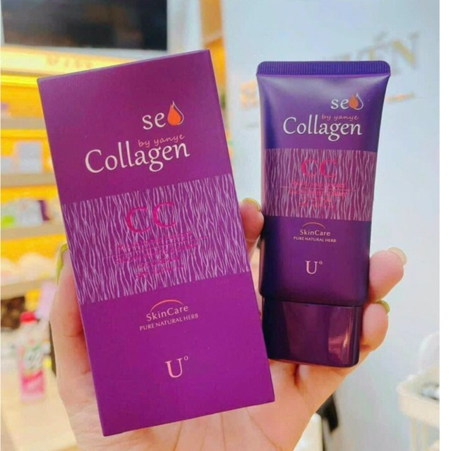 Cc COLLAGEN MAKEUP PRIMER STRAW MUSHROOMS ESSENCE SPF 70 PA+++ | Shopee ...