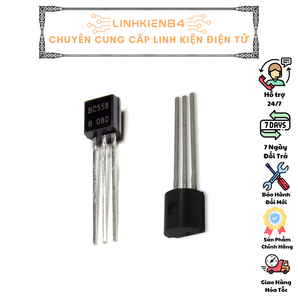 Combo 5 Pcs Transistor BC558 BC557 BC556 BC549 BC548 BC547 BC546 BC517 BC337 BC327 ( DIP ...