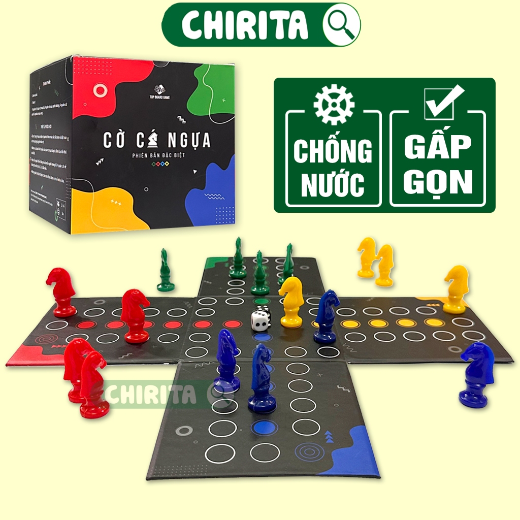 Premium Seahorse Chess Boardgame Special Edition Foldable - Waterproof ...